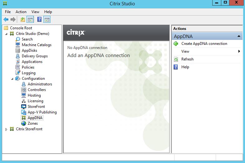 Citrix AppDNA 7.8 Integration mit AppDisk – KREYMAN IT Blog