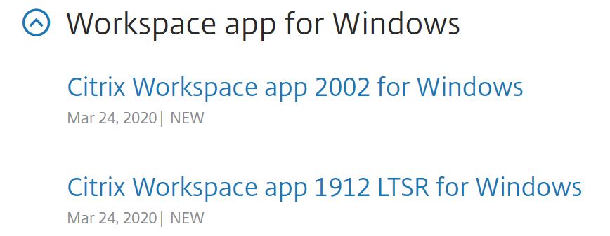 Citrix Workspace app 1912 LTSR – Zeit zum Wechseln? – KREYMAN IT Blog
